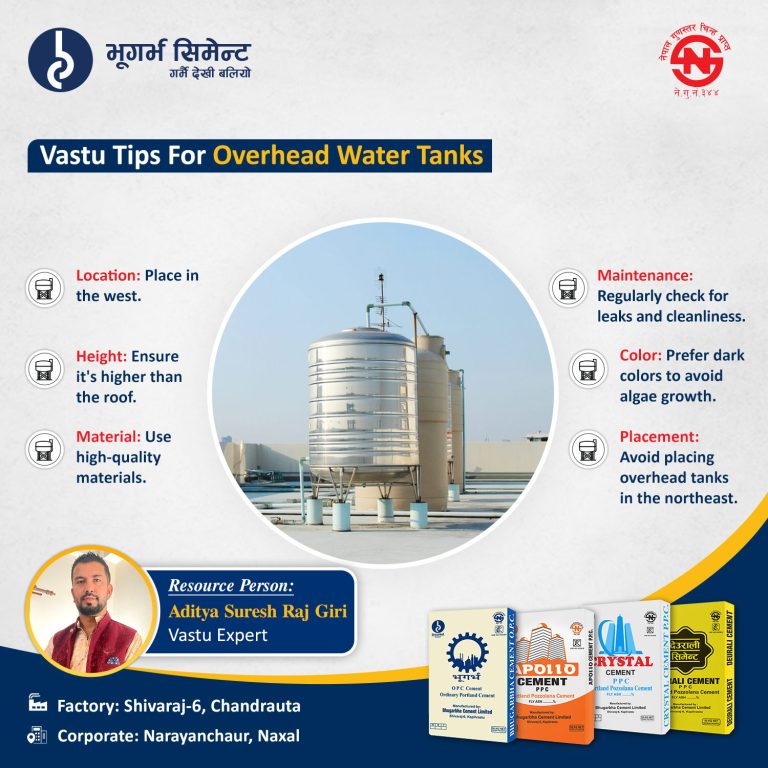 Overhead Water Tank - Bhugarbha Cement